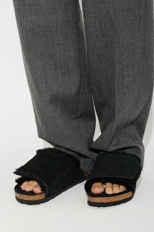 BIRKENSTOCK Solana Shearling’ Slides