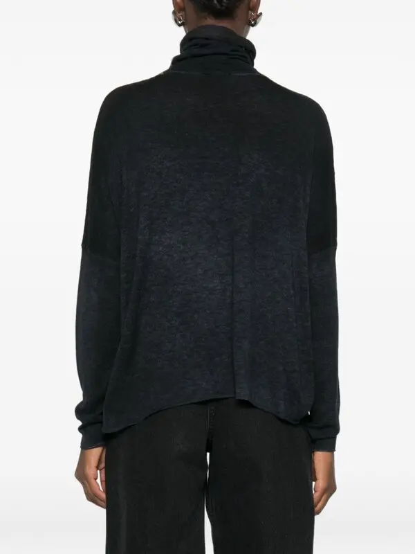 Avant Toi Ultralight Cashmere Turtle-neck Sweater