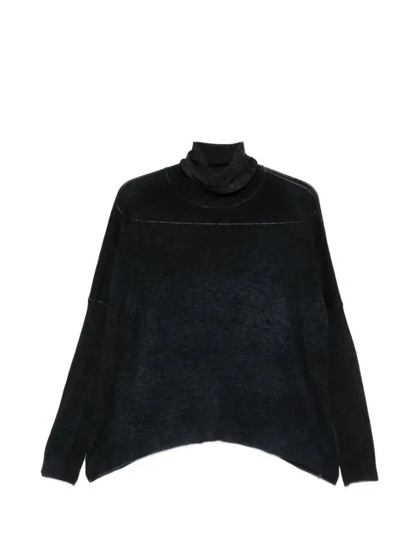 Avant Toi Ultralight Cashmere Turtle-neck Sweater - Multicolor