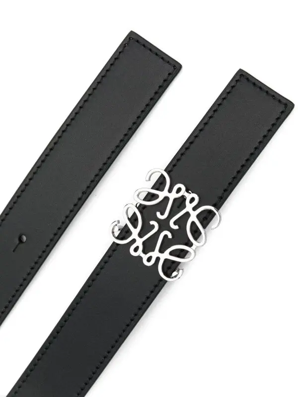 Loewe Anagram Leather Belt - Multicolor