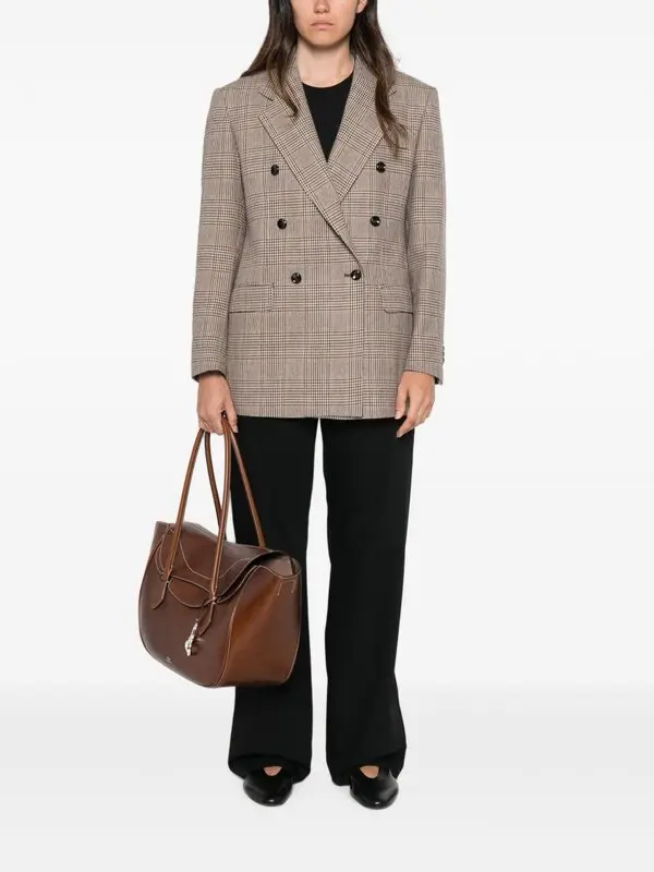 Tagliatore Wool Blend Double-breasted Jacket - Multicolor