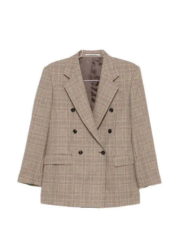 Tagliatore Wool Blend Double-breasted Jacket - Multicolor