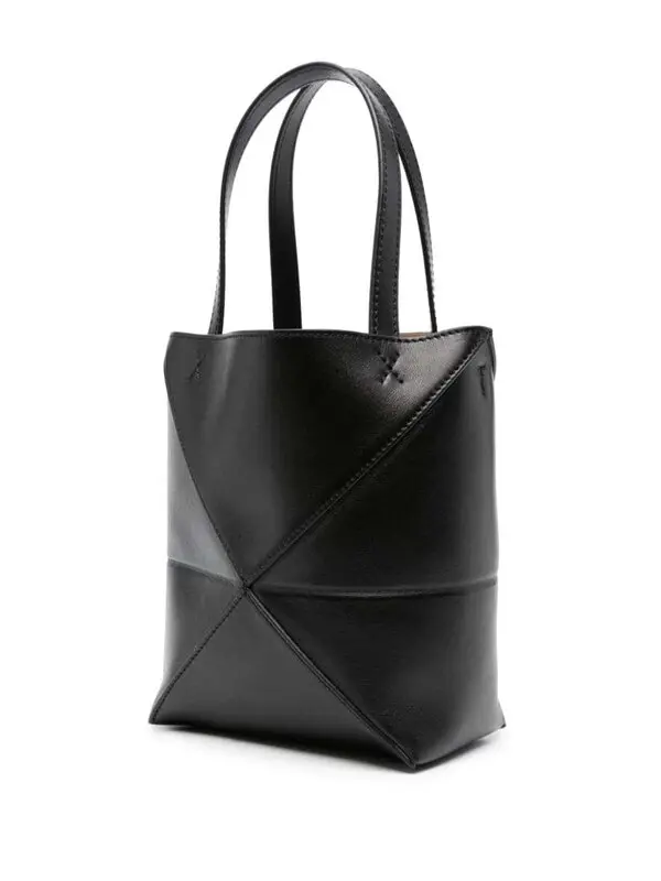 Loewe Puzzle Fold Mini Leather Tote