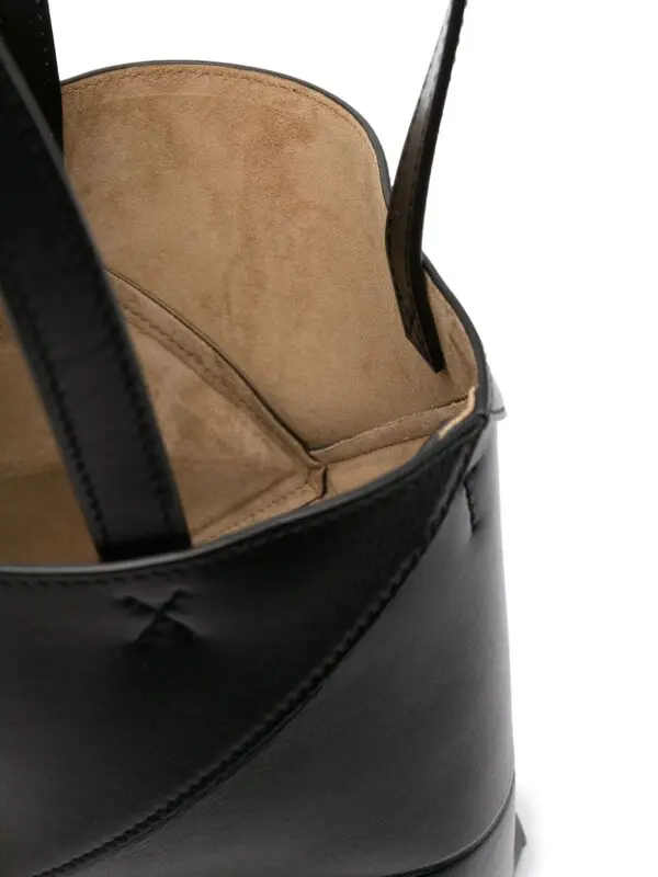 Loewe Puzzle Fold Mini Leather Tote - Multicolor