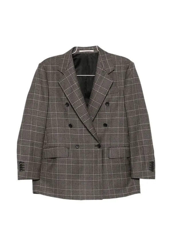 Tagliatore Wool Double-breasted Jacket - Multicolor