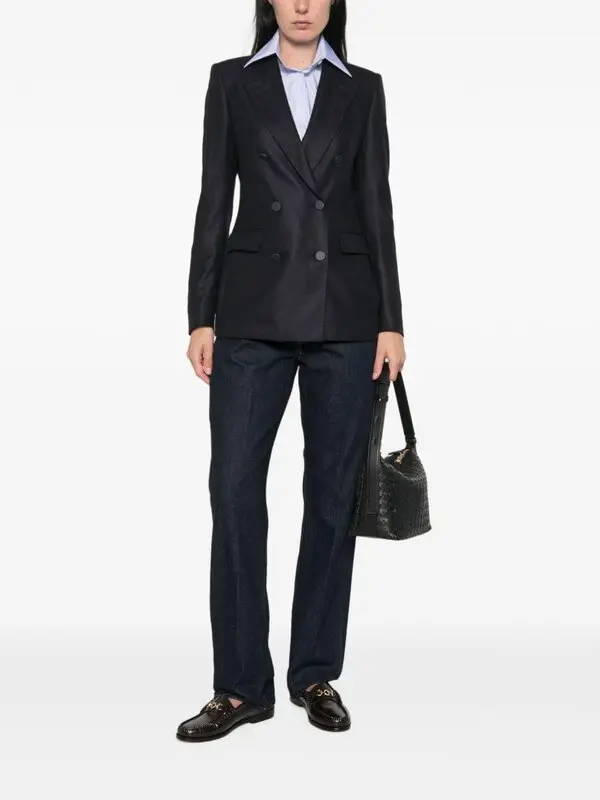 Tagliatore Wool And Cashmere Double-breasted Jacket