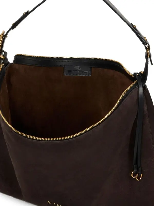 Etro Large Leather Hobo Bag - Multicolor