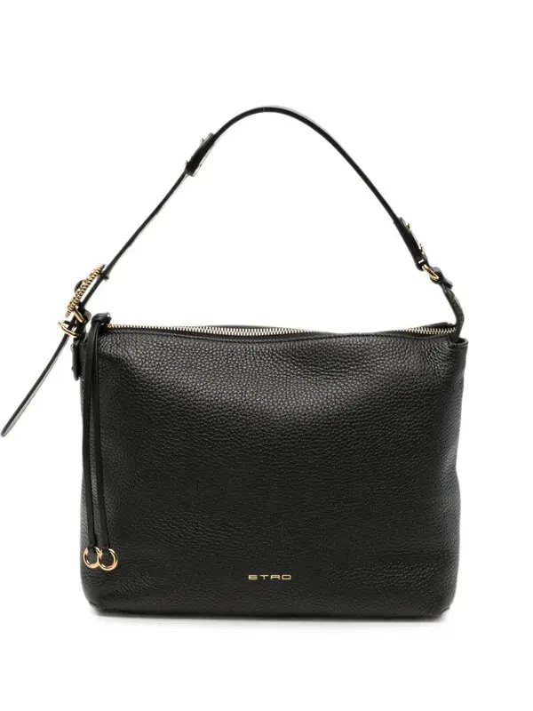 Etro Medium Leather Hobo Bag