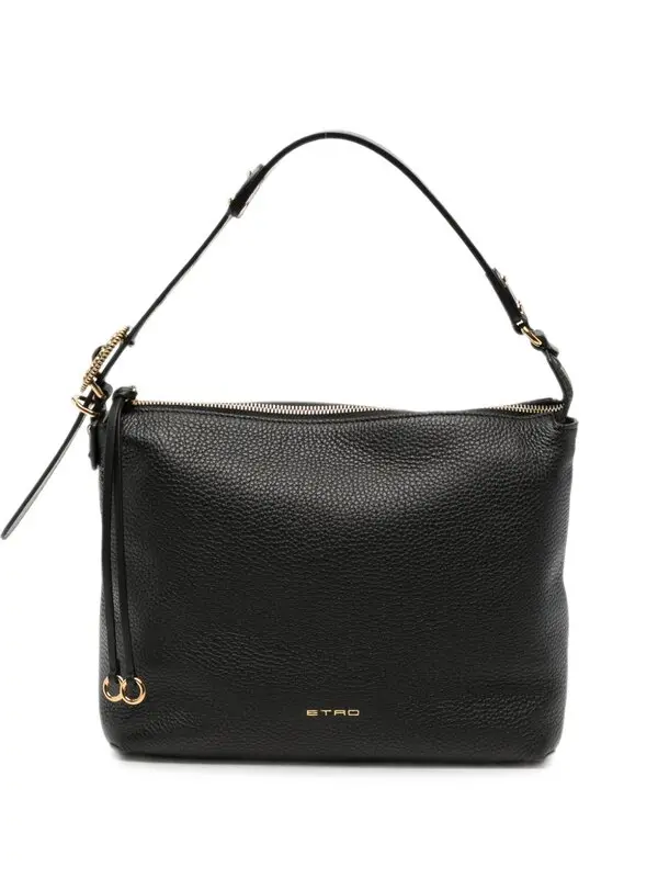 Etro Medium Leather Hobo Bag - Multicolor