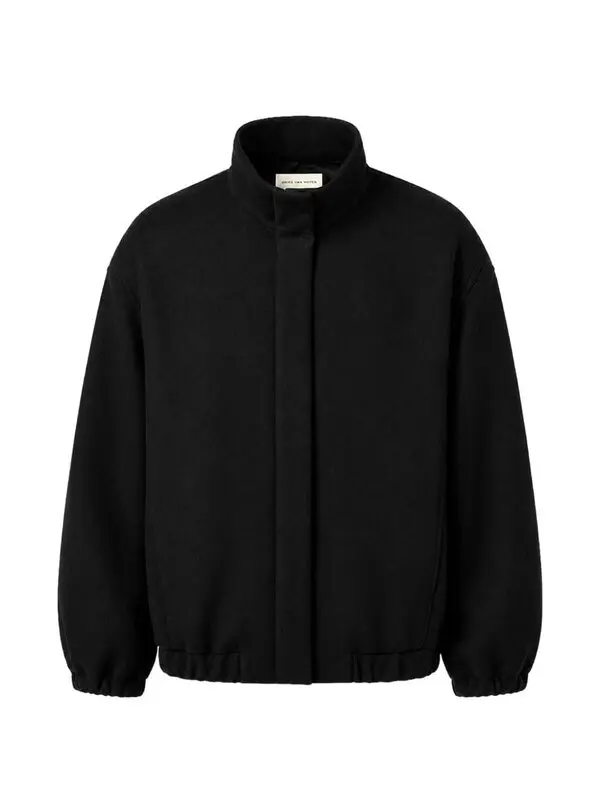 Dries Van Noten Voles Wool Blend Bomber Jacket