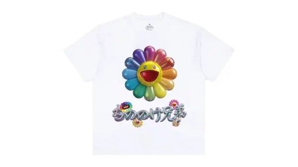 TAKASHI MURAKAMI X Mnnk Bro. T-shirt - White