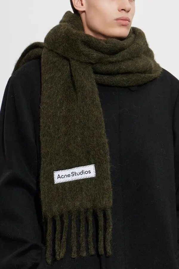 Acne Studios Scarf With Fringes