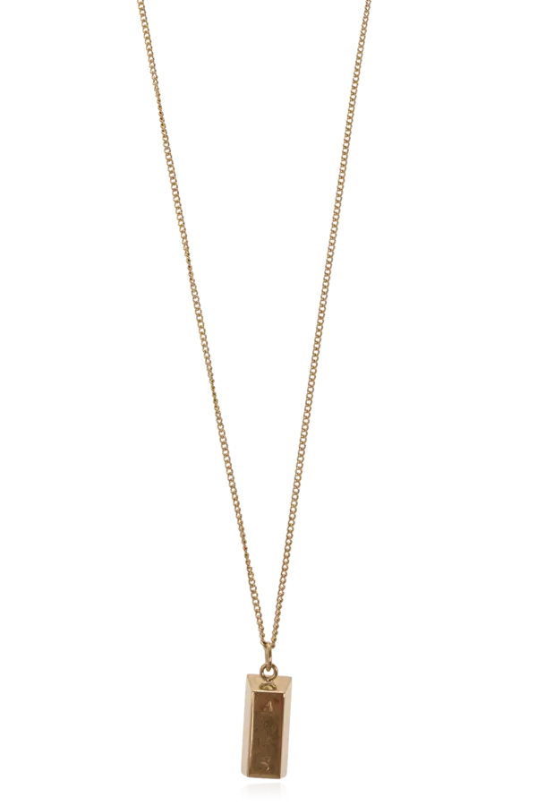 Acne Studios Necklace With Pendant - Gold