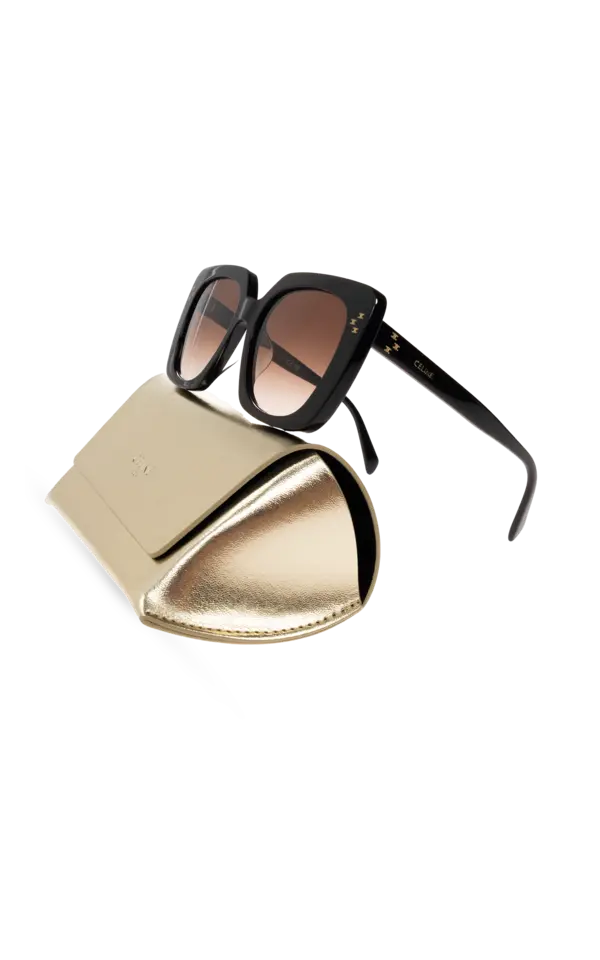 Celine Xl Gold’ Sunglasses
