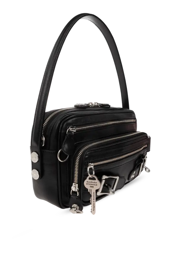 Acne Studios Leather Bag With ‘vintage’ Effect