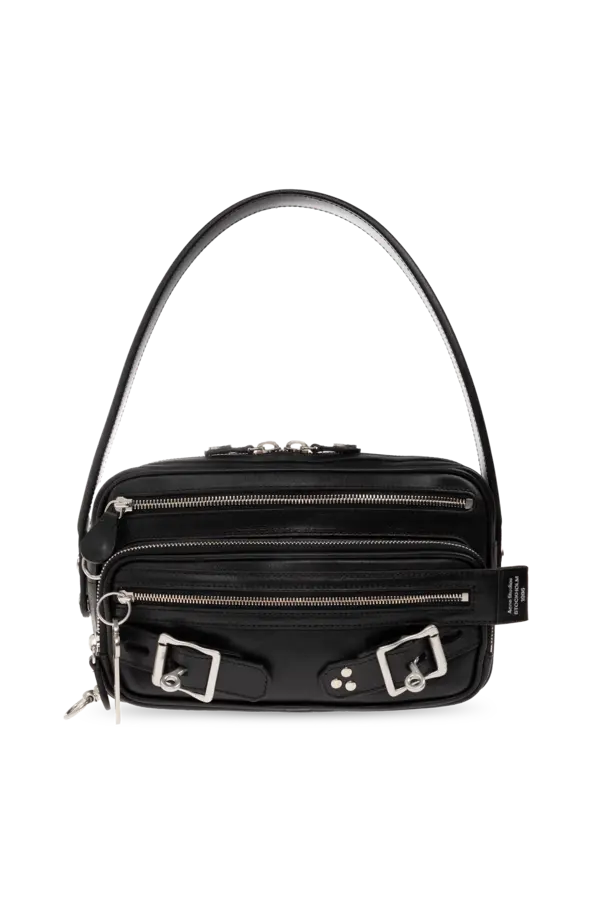 Acne Studios Leather Bag With ‘vintage’ Effect - Black