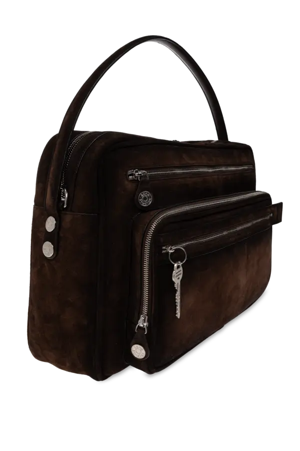 Acne Studios Suede Bag With A ‘vintage’ Effect