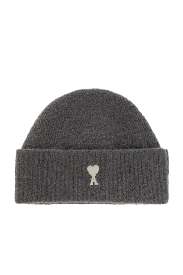 AMI Paris Cap With Embroidered Logo