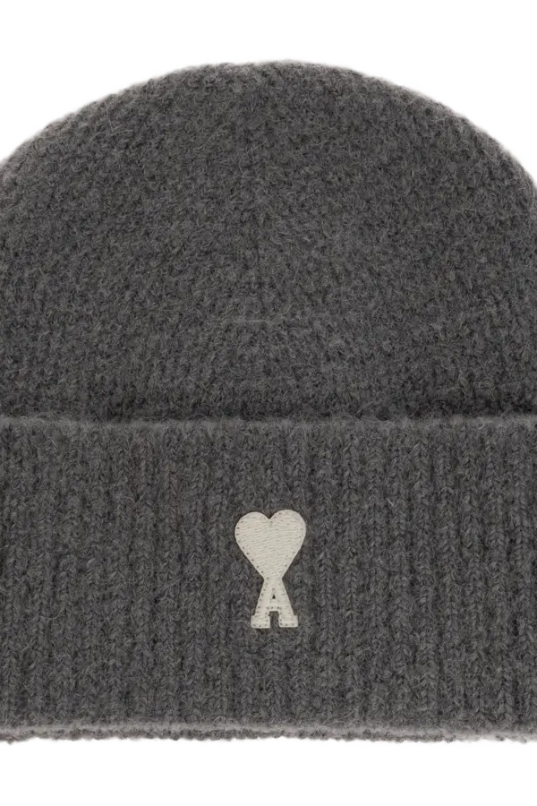 AMI Paris Cap With Embroidered Logo