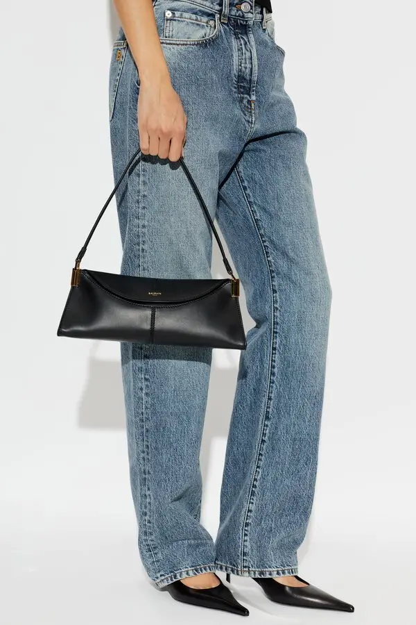 Balmain 64-83 Medium’ Leather Bag