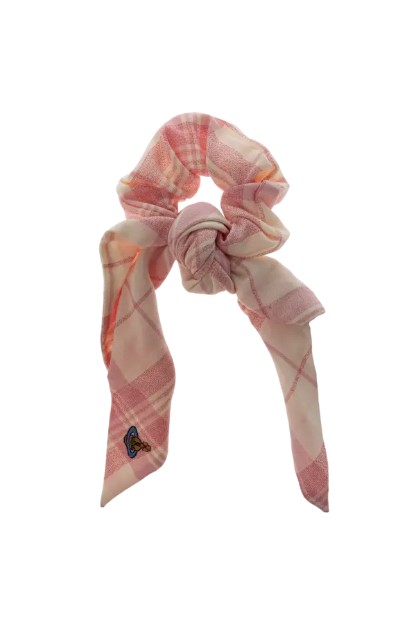 VIVIENNE WESTWOOD Hair Scrunchie With Lurex Thread