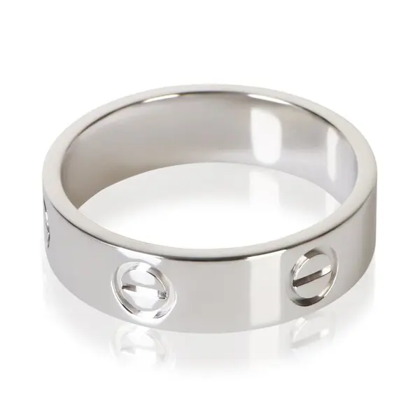 Cartier White Gold Love Ring
