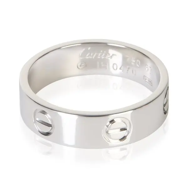 Cartier White Gold Love Ring - White_gold