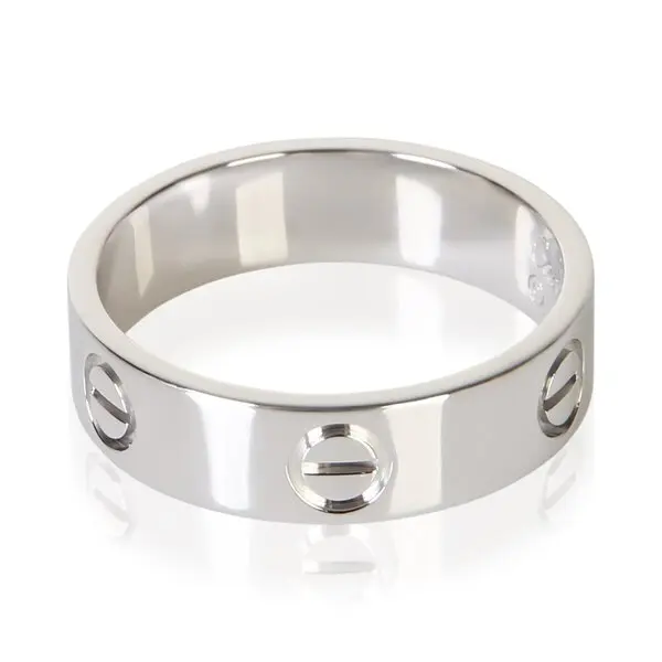 Cartier White Gold Love Ring - White_gold