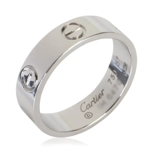 Cartier White Gold Love Ring - White_gold