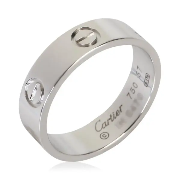 Cartier White Gold Love Ring - White_gold