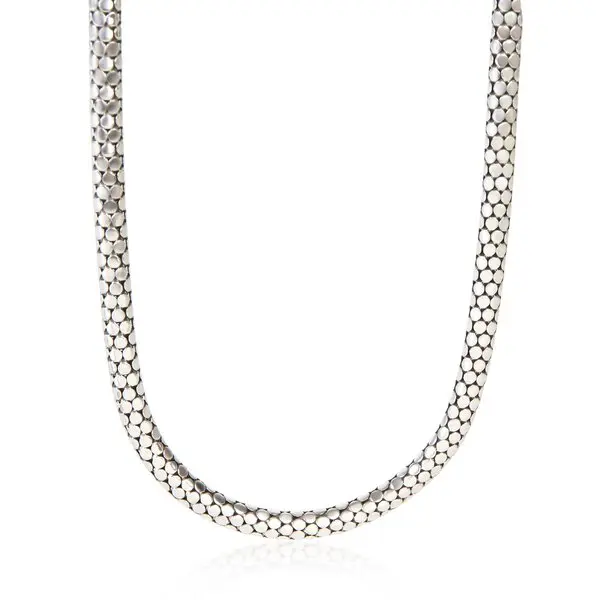 John Hardy Sterling Silver Dot Chain Necklace