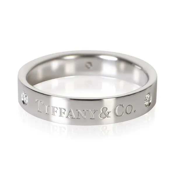 Tiffany & Co. Diamond 4mm T&co. Band