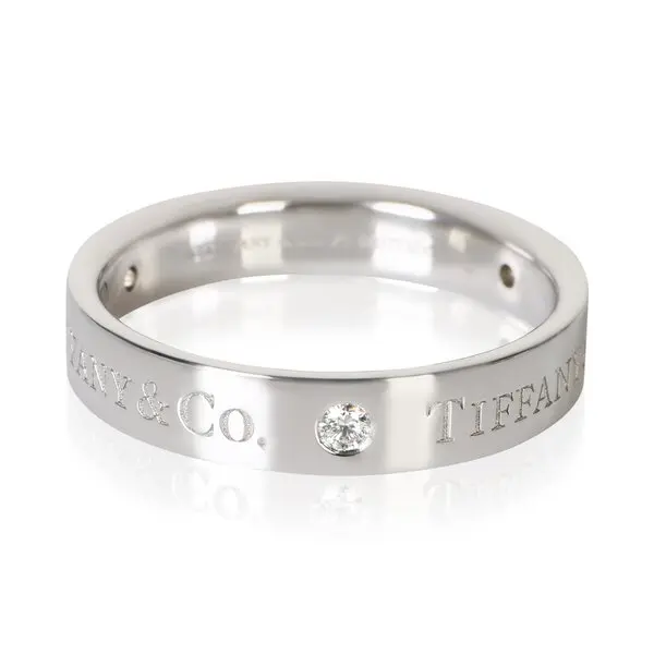 Tiffany & Co. Diamond 4mm T&co. Band