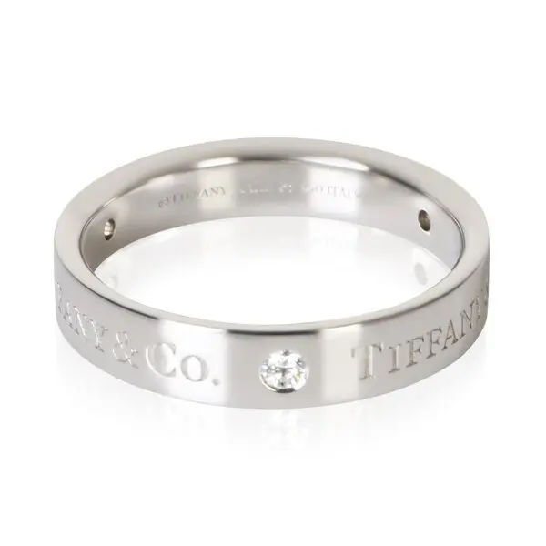 Tiffany & Co. Diamond 4mm T&co. Band