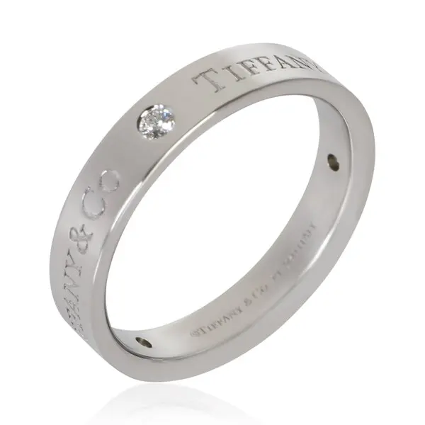 Tiffany & Co. Diamond 4mm T&co. Band