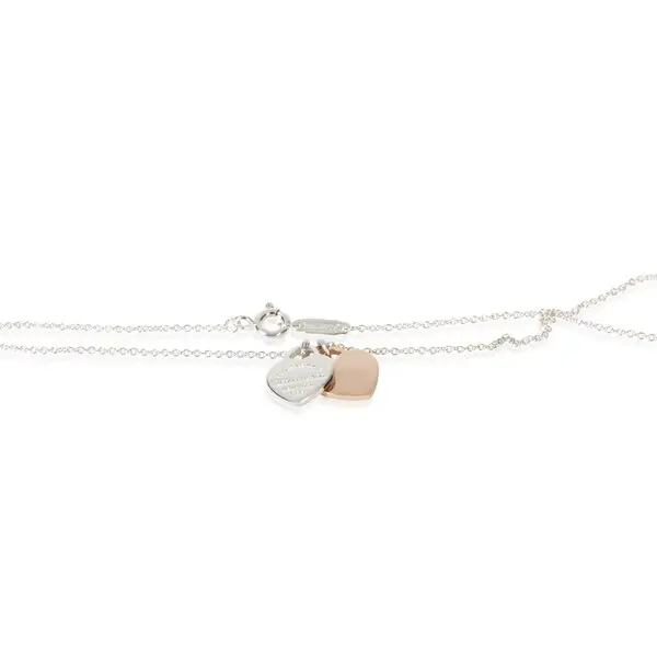 Tiffany & Co. Sterling Silver & Rubedo Return To Pendant