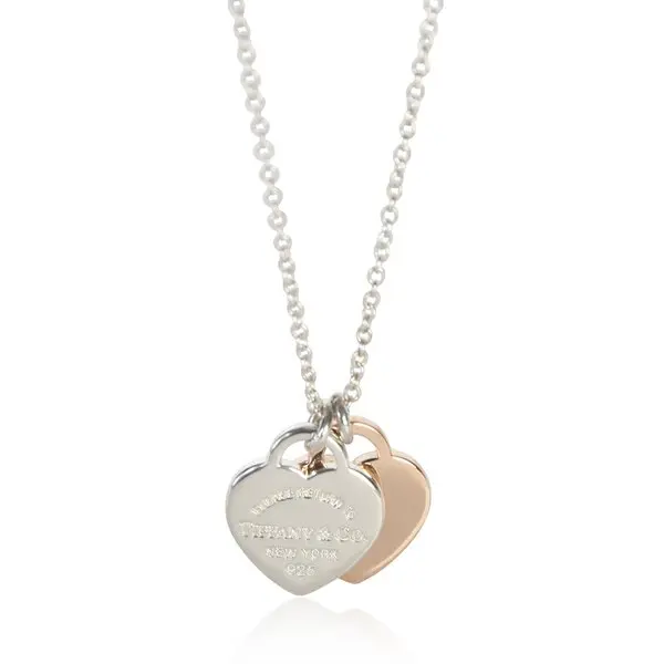 Tiffany & Co. Sterling Silver & Rubedo Return To Pendant - Sterling_silver