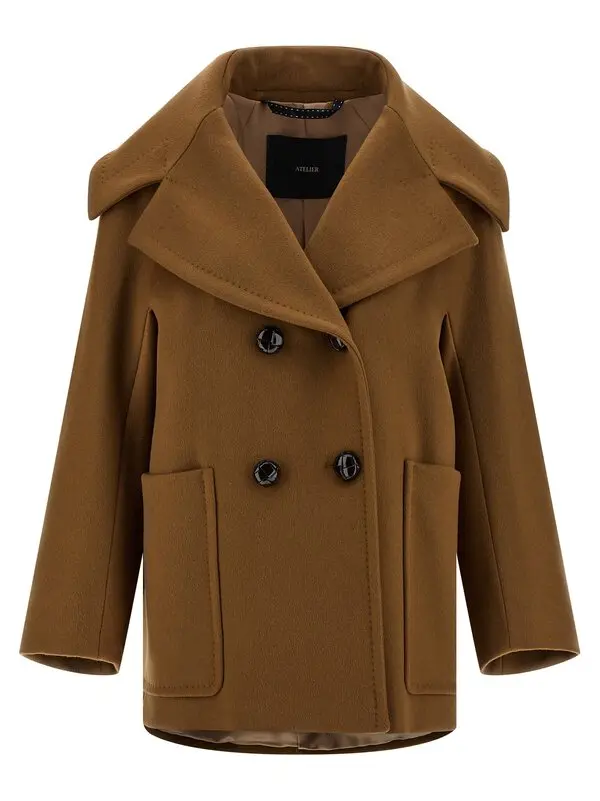 Max Mara Mario' Coat - Brown