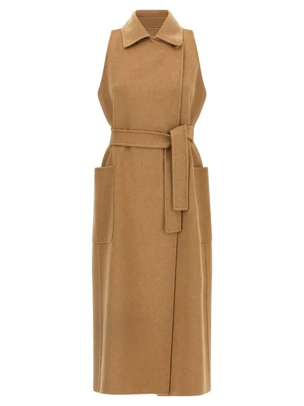Max Mara Berlina1234' Coat - Cream