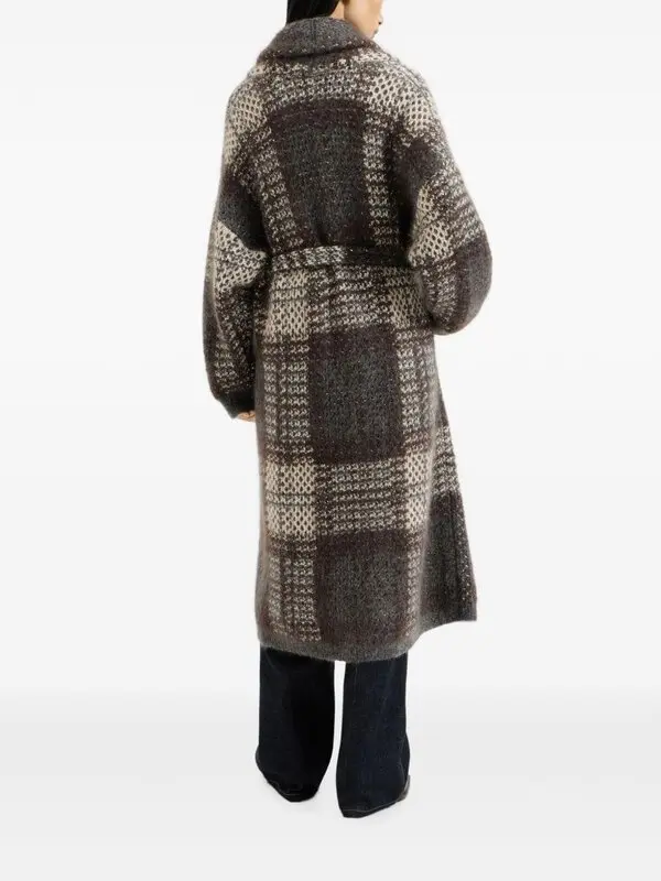 Brunello Cucinelli Wool Long Cardigan