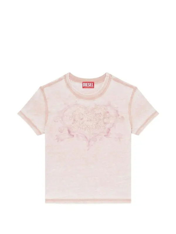 DIESEL® Logo Cotton Blend T-shirt