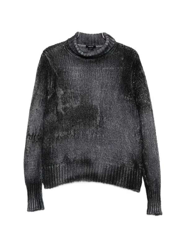 Avant Toi Cahsmere Turtke-neck Jumper - Multicolor