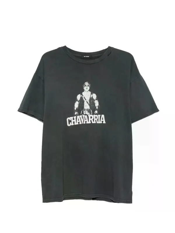 WILLY CHAVARRIA Leather Daddy Easy Graphic-print T-shirt