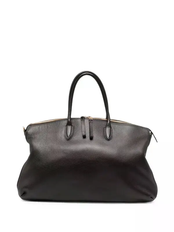 Borsalino Grained-texture Duffle Bag