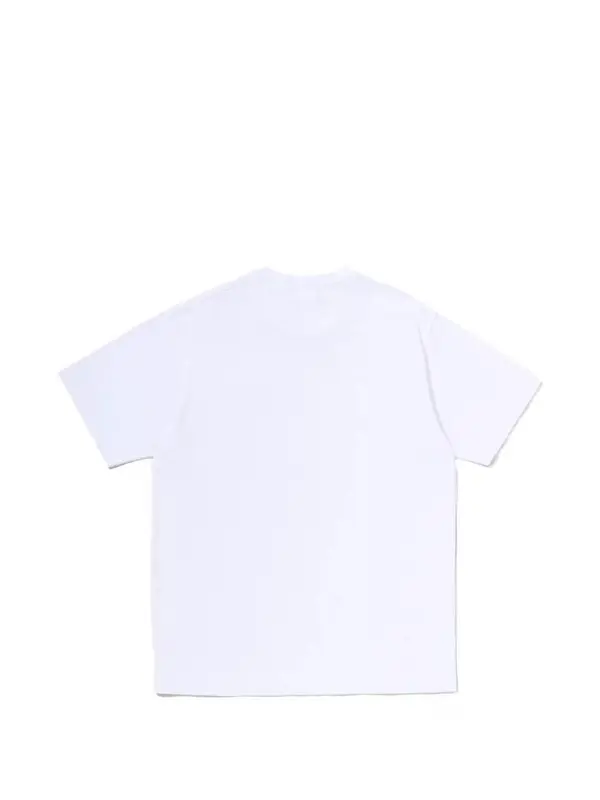 A BATHING APE One Point Embroidered T-shirt