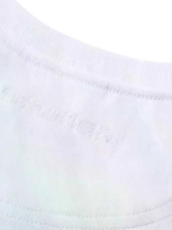 A BATHING APE One Point Embroidered T-shirt - White