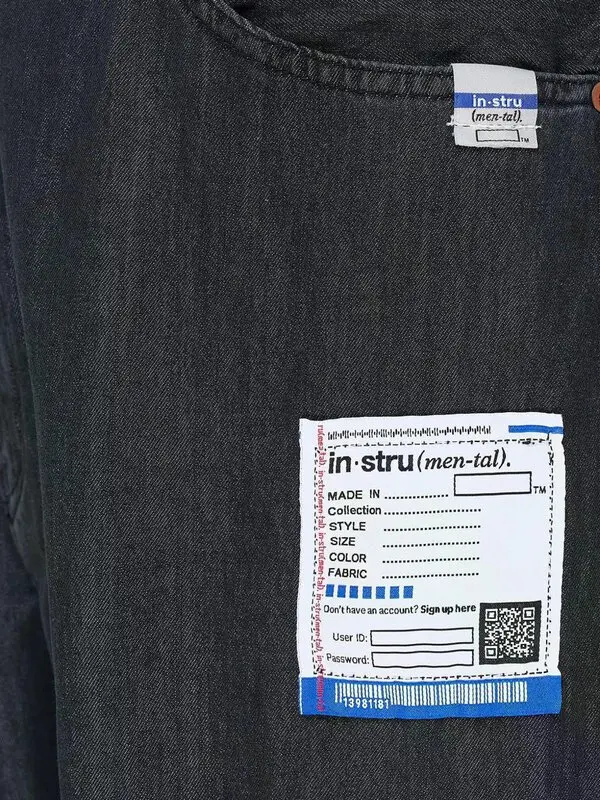 Mihara Yasuhiro In-stru Logo-patch Jeans