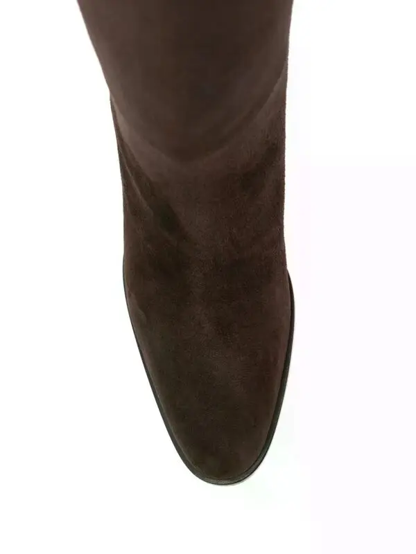 JIMMY CHOO Caly Suede Knee-high Boots