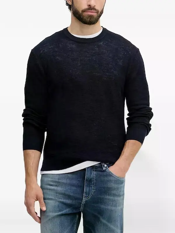 BENETTON Fine-knit Crew-neck Sweater