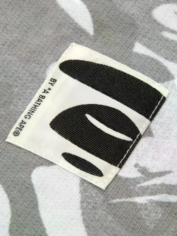 AAPE BY *A BATHING APE Camouflage-print Logo-patch Trousers